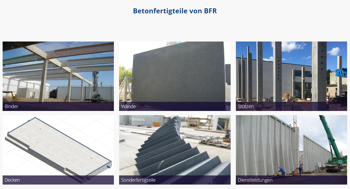 BFR - Beton Fertigteilwerk Rostock - 18.06.2020 Neue Website für BFR ...